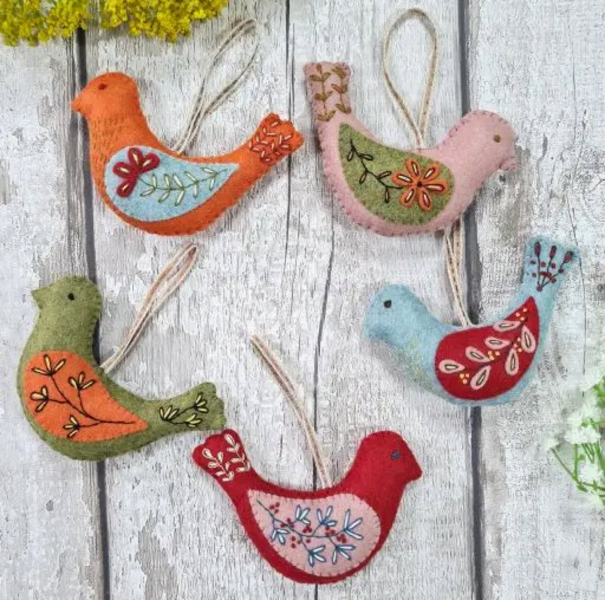 Folk Birds Felt Craft Kit | Good Decade
